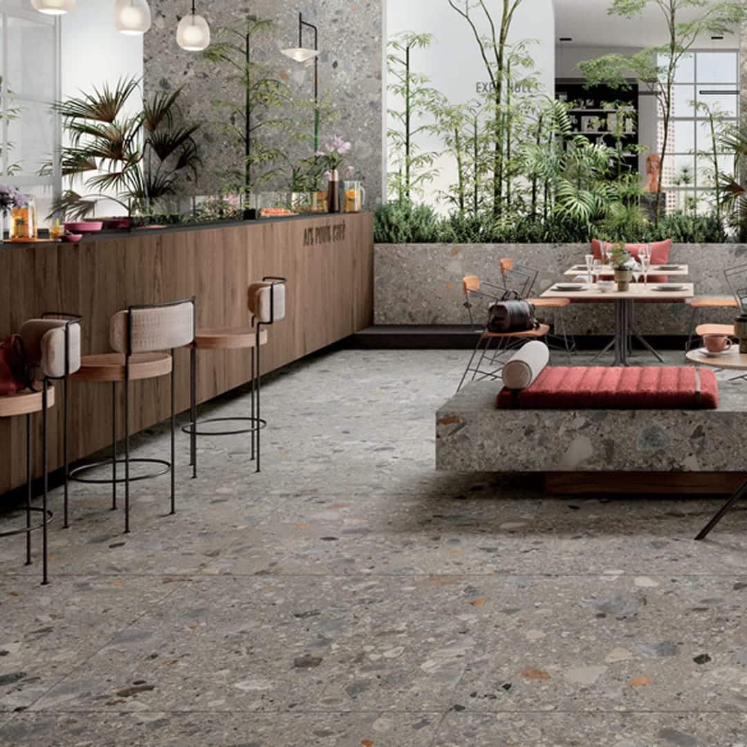 Norr Farge RR05 Nat. 80x80 - Fliser.dk - Næstved Flisecenter